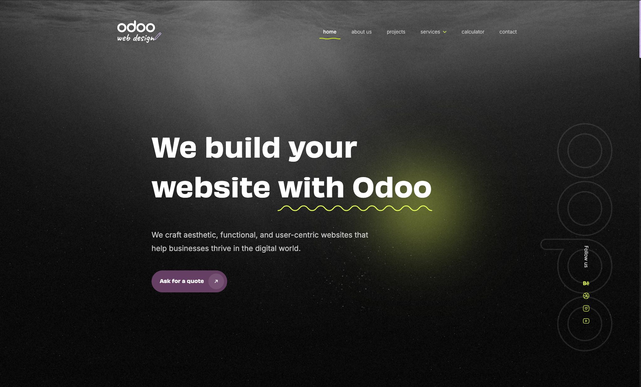 Odoo — Agency Winner 2025 | Web Design Awards | Web Design Awards